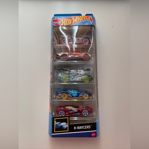 Hot Wheels | Toys | Hot Wheels X Raycers Htv4 5 Pack Diecast Vehicles ...